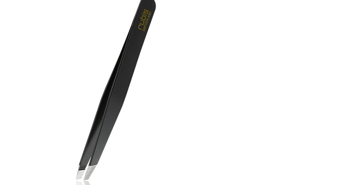 1K104 TWEEZERS CLASSIC BLACK | Rubis Tech